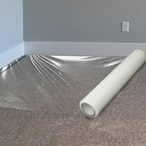 Dura-Gold Carpet Protection Film, 36-inch x 200' Roll - Clear Self ...