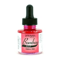 Dr. Ph. Martin's Bombay India Ink Calligraphy Set, 1.0 Oz., Black with ...