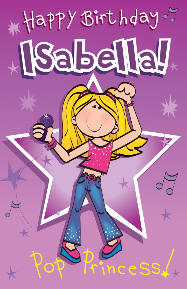Singing Card- Isabella - Walmart.com