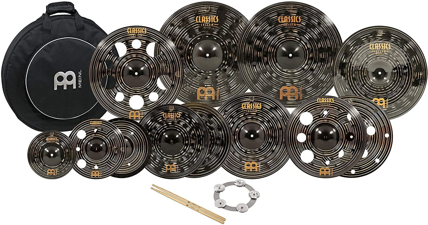 Meinl Cymbals Classics Custom Dark Supreme Cymbal Set Box Pack MADE IN ...