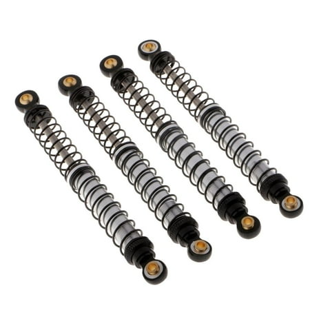 Shock Absorber Front & Rear, Aluminum Alloy Dual Springs Damper ...