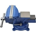 Work Vise Mechanic: 5-Inch Bench Vises with Swivel Locking Anvil Base ...