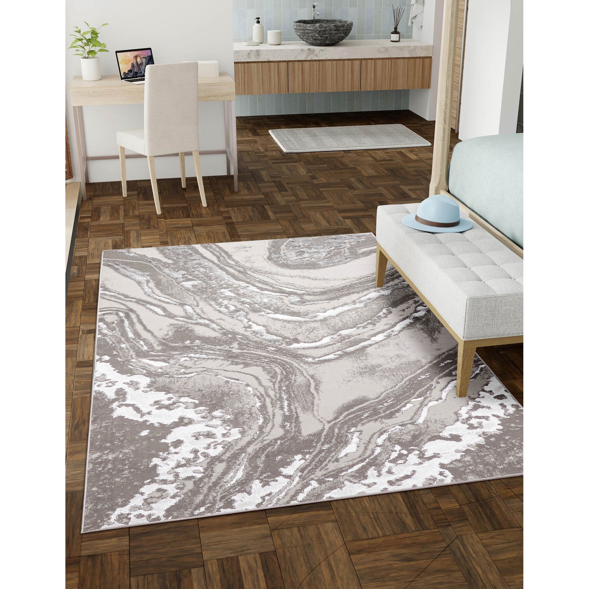 Click here for Ecarpet Mercan Contemporary/Modern Area Rug For Li... prices