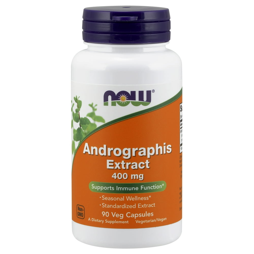 NOW Supplements, Andrographis Extract 400 mg (Standardized Extract), 90 ...