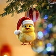 A Cute Rooster Car Pendant Home Tree Decoration Christmas Tree Ornament ...