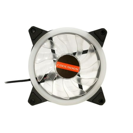 120mm PC Computer Case Fans Ultra Silent LED Cooling Fan 12VDC 3P IDE ...