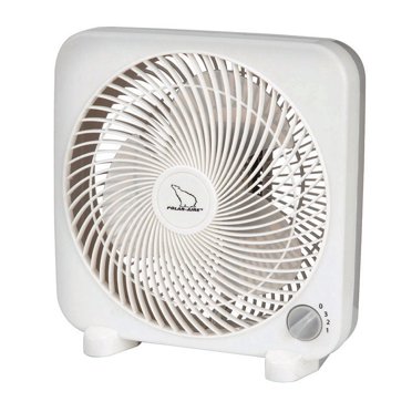 Comfort Zone CZ9BAS-EC 9", 2-Speed Portable Box Fan - Walmart.com
