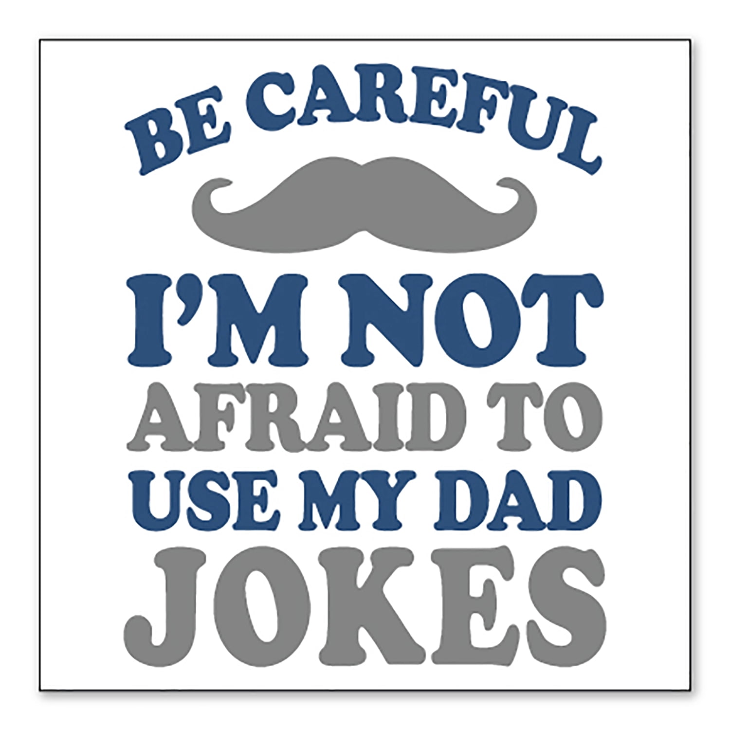DistinctInk Custom Bumper Sticker - 10" x 10" Decorative Decal - White ...