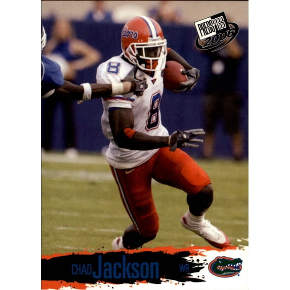 2006 Press Pass Blue #23 Chad Jackson NFL Football Trading Card ...
