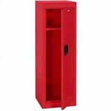 48" Single Tier Steel Locker, Fire Engine Red - Walmart.com