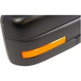 TRQ Power Mirror with Reflector Smooth Black Passenger RH for 11-14 ...