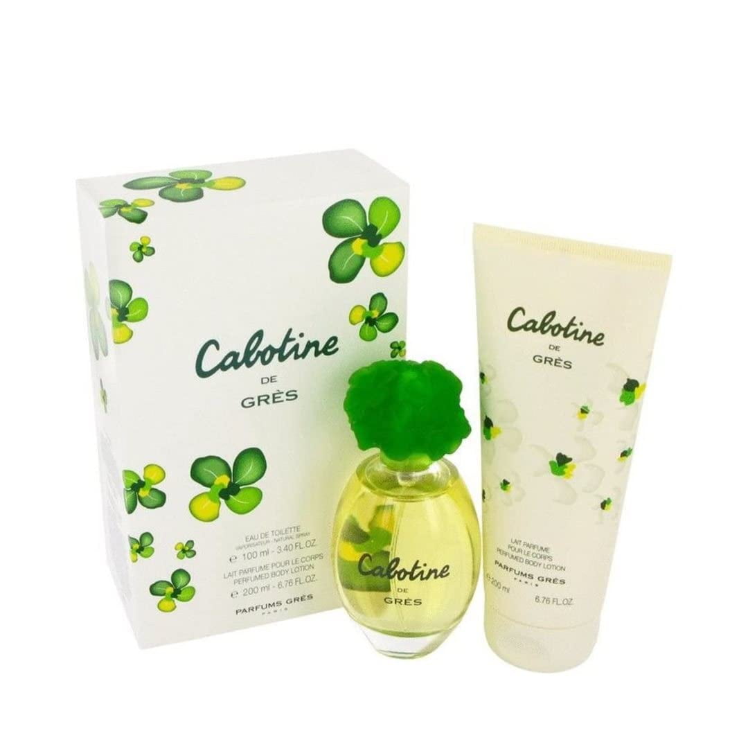 Set de regalo Perfume Gres Cabotine Eau de Toilette 100 ml y loción ...