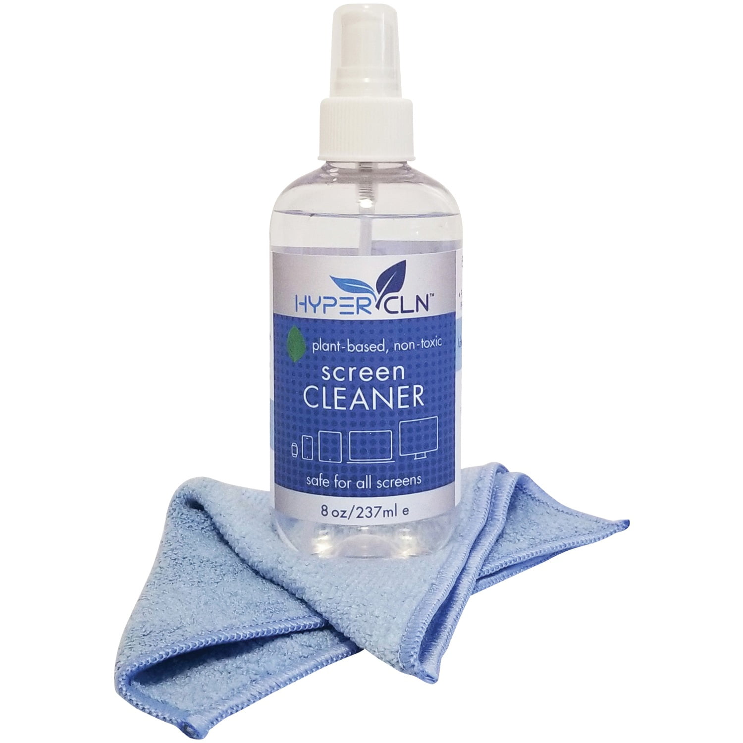 HYPERCLN HCN8 Plant-Based Screen Cleaner Kit (8 Ounces) - Walmart.com