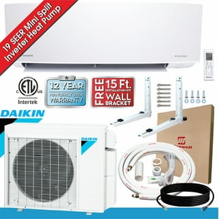 Amvent 33000 BTU Ductless Mini Split Air Conditioner with Heat Pump ...