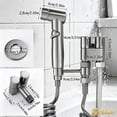 1-In-2-Handheld Out Dual Control Valve Bidet Sprayer for Toilet, Bidet ...
