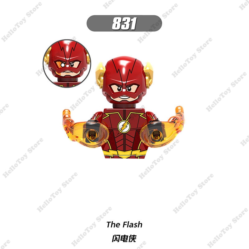 Disney Superheroes Superman Joker Bat Man Doctor Fate Mini Action ...