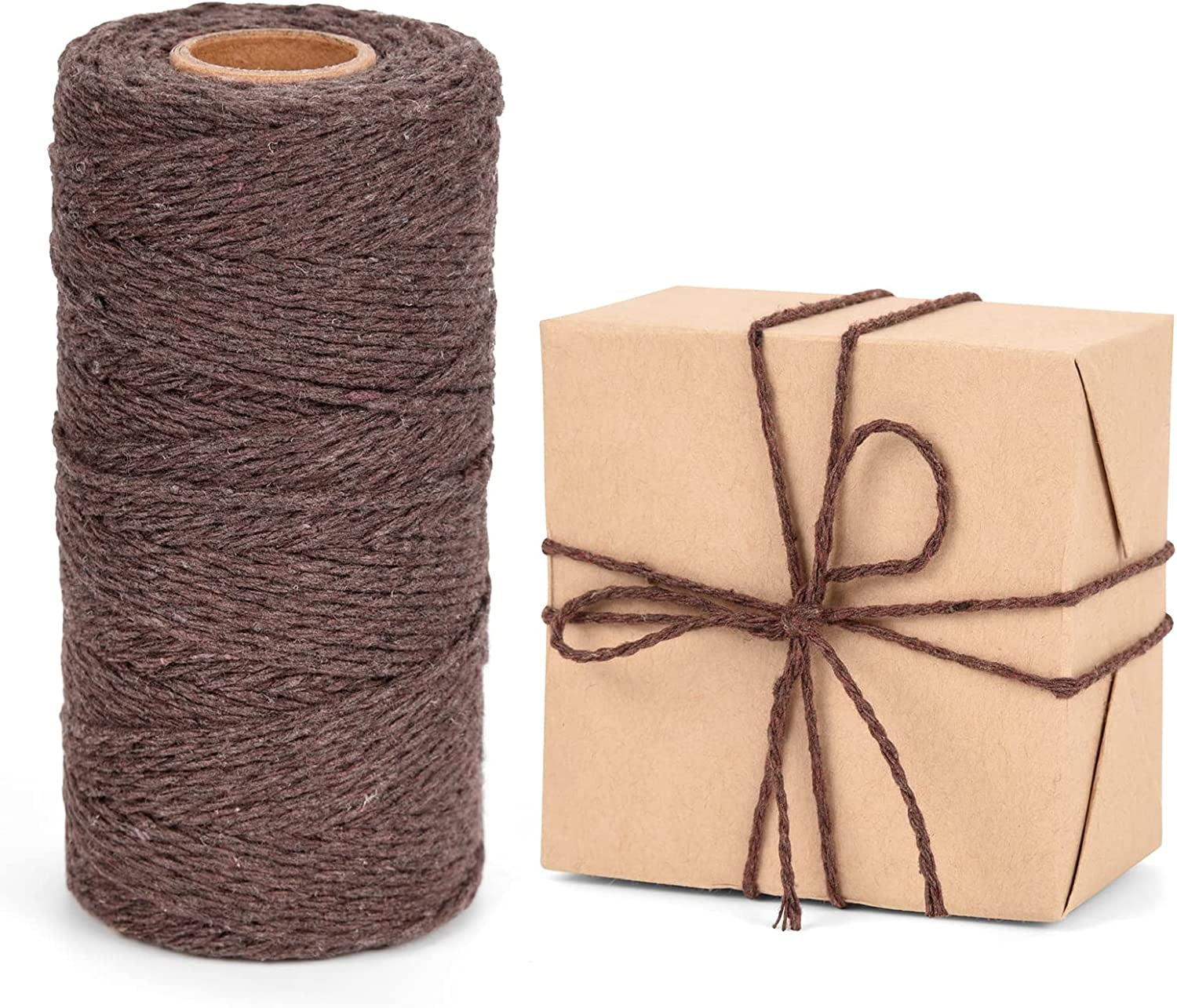 Natural Jute Twine, 328 Feet Twine String for DIY Art Crafts, Gardening ...