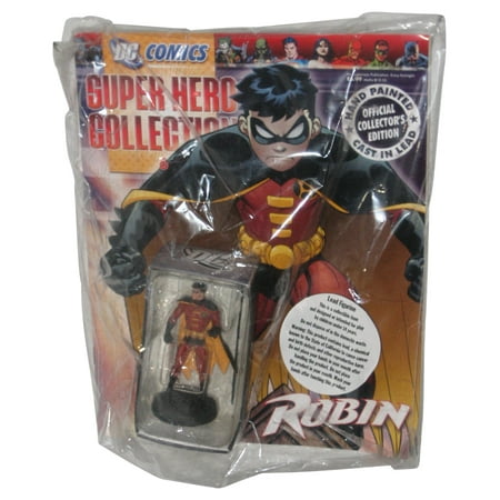 DC Comics Super Hero Collection Robin Eaglemoss Figure & Magazine Book ...