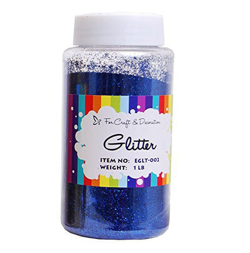 Craft and Party, 1 pound bottled Craft Glitter for Craft and Decoration ...