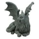 Ebros Gothic Winged Cat Gargoyle Shelf Sitter 4" Wide PC Monitor Topper ...