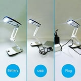 Lighted Desk Magnifying Glass Lamp with Light on Stand Led Portable ...
