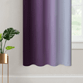 Yakamok Purple Curtain for Bedroom/Living Room Blackout,Ombre Curtains ...