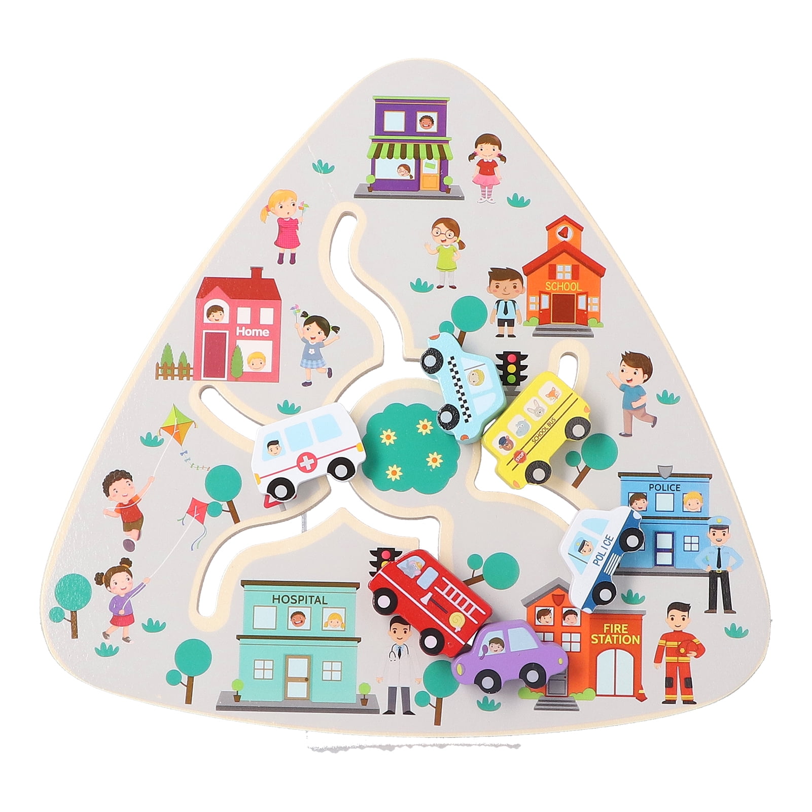 Click here for Amonsee Matching Games  Rounded Corners Wooden Maz... prices