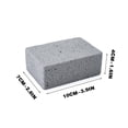 Heavy-Duty Pumice Grill Cleaning Brick with Handle,Grill Cleaning Brick ...