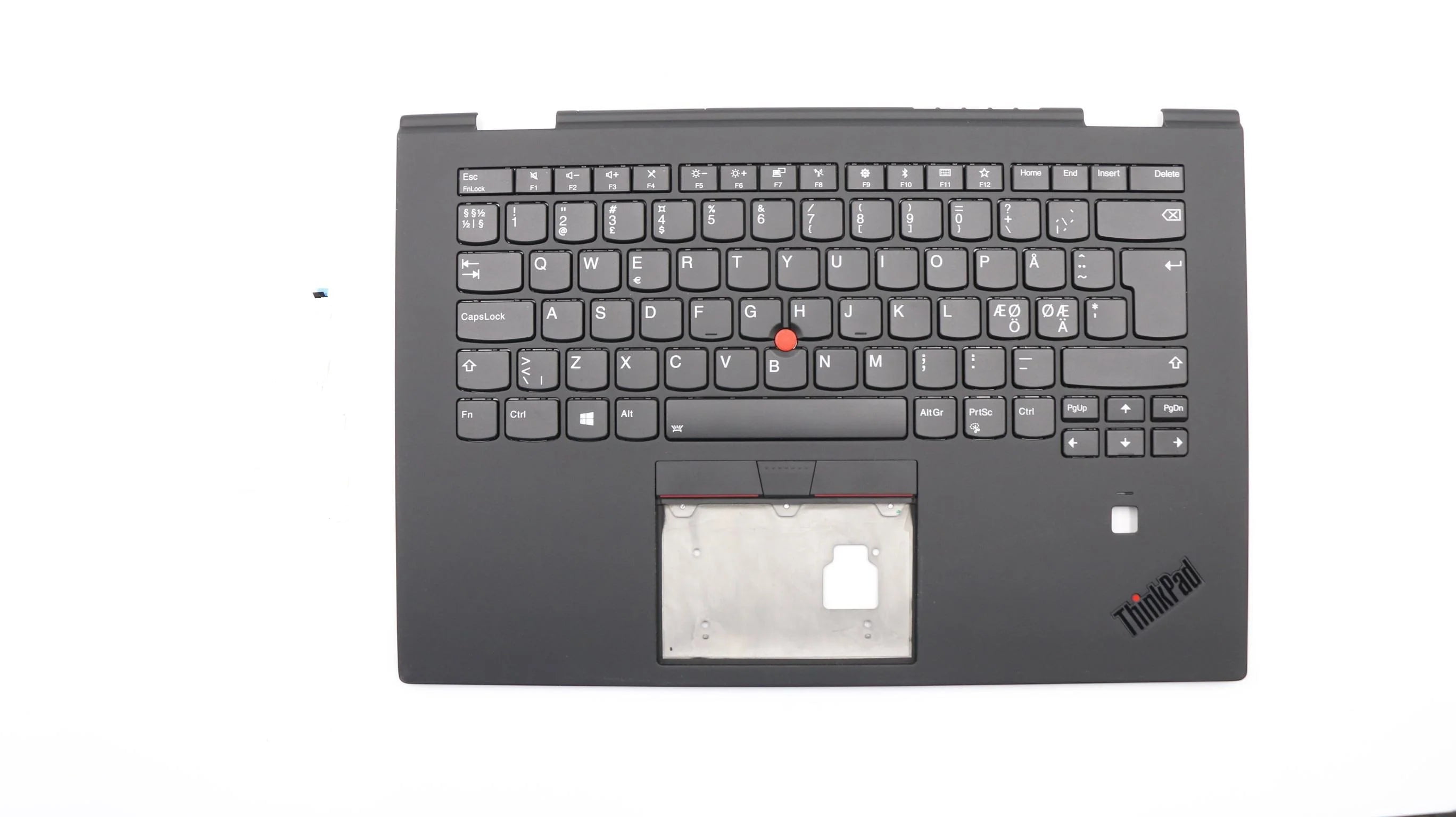 New Genuine Lenovo Yoga X1 3rd Gen Palmrest Keyboard Nordic Layout ...