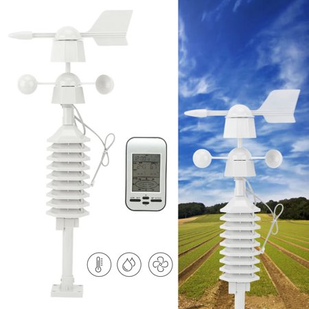 Meteorological Station, Wind Speed Direction Humidity Alarm Clocks ...