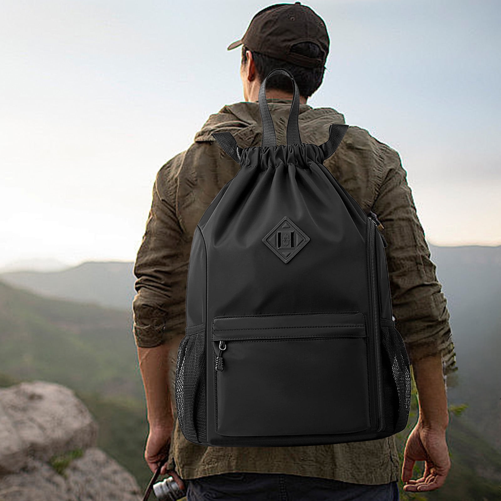 Click here for Djiypn Drawstring Backpack Water Resistant String... prices