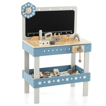 Stanley Jr Wooden Tool Work Bench for Kids - Walmart.com