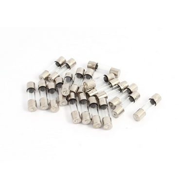 30 Pcs 250V 5A F5AL Quick Fast Blow Type Glass Tube Fuses 5mm x 20mm - Walmart.com