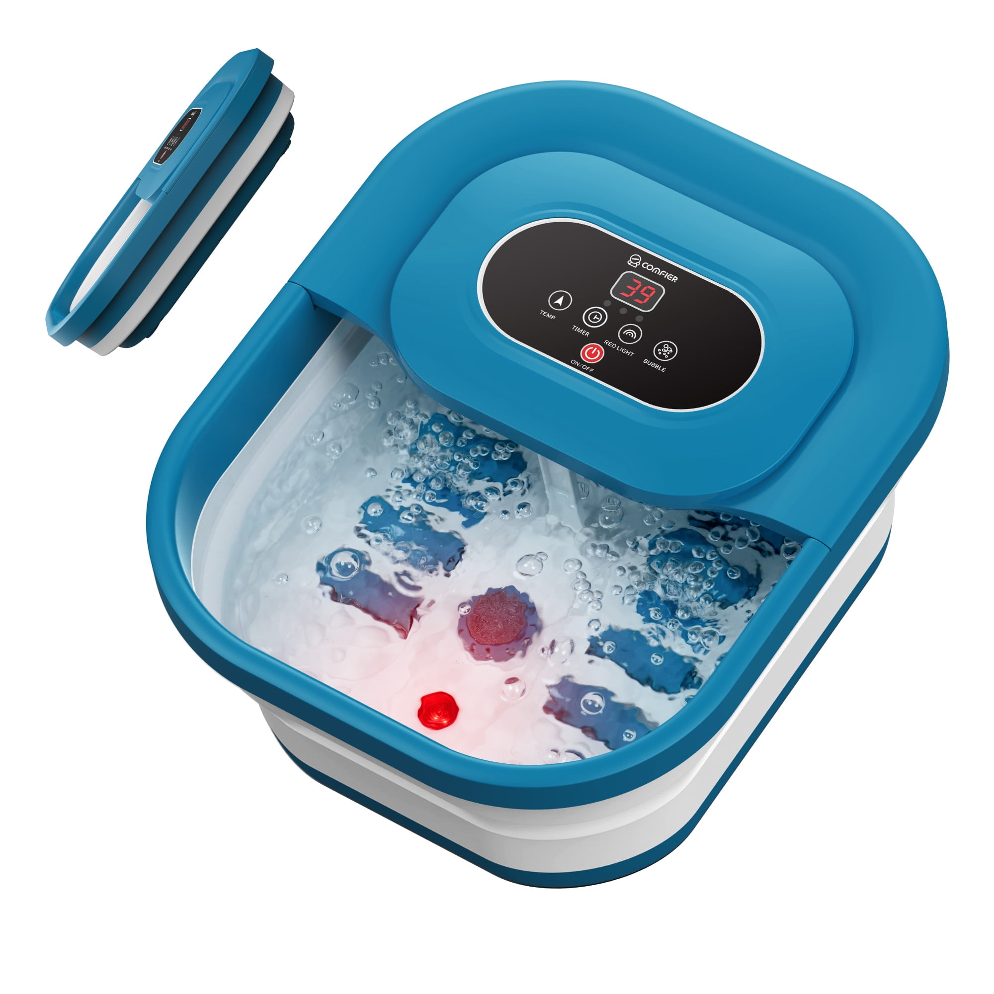 Click here for Comfier Collapsible Foot Spa Bath Massager With He... prices