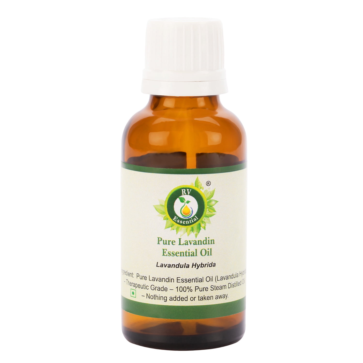 R V Essential Pure Lavandin Essential Oil 5ml (0.169oz)- Lavandula ...