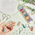 DIY Acrylic Suede Tasse Keychain Making Kits Mixed Color - Walmart.com