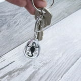 Fablinks Scorpion Keychain for Men, Real Bug Key Chain with Carabiner ...