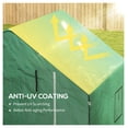 Greenhouse Cover Replacement 55x56.25x74.75in, Walk-in Greenhouse Cover ...