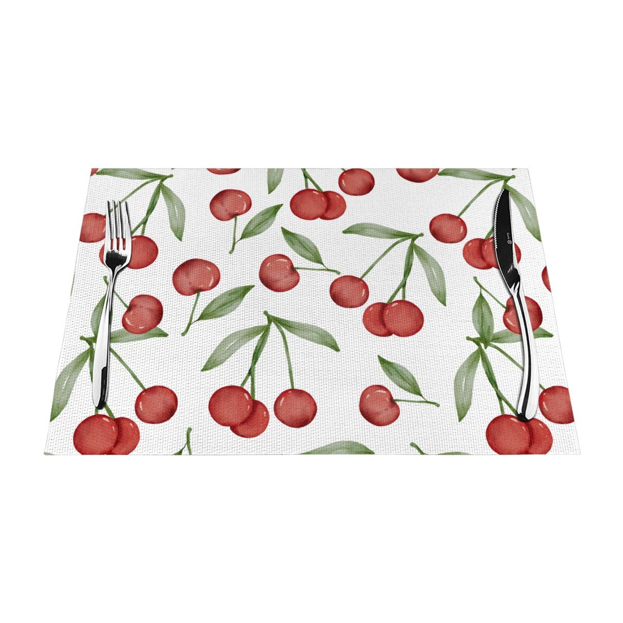 YFYANG Washable Heat-Resistant Placemats, 70% PVC/30% Polyester ...