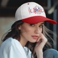 250th Anniversary USA 1776-2026 Eagle Red White Blue Patriotic Dad Hat ...