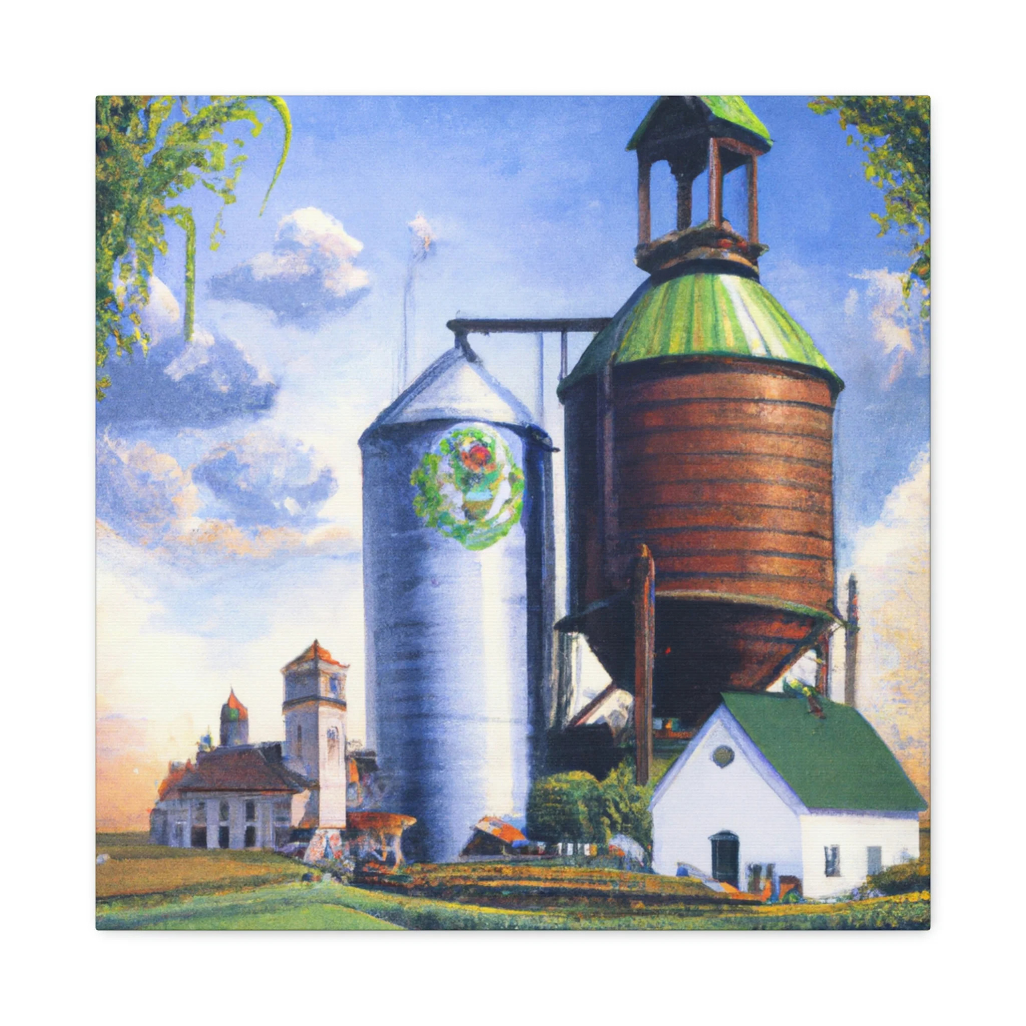 Silos and Splendor. - Canvas - Walmart.com
