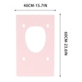 Extra Large Disposable Toilet Seat Covers - 10 Pack, 16x24" Travel ...