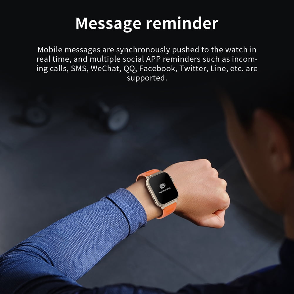 Smart Watch 2.0inch Fitness Smartwatch Llamada compatible con Bluetooth ...