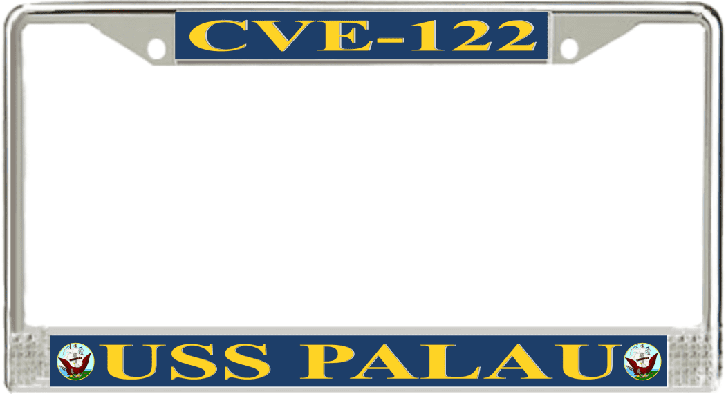 USS Palau CVE-122 License Plate Frame - Walmart.com