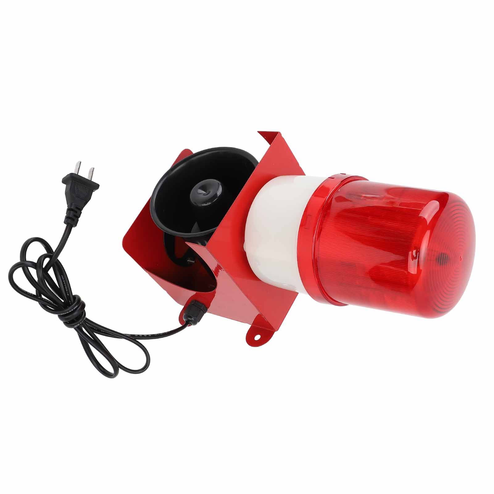 Alarma Visual Audible, Alto Brillo Enchufe Estadounidense 110-220 V ...