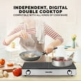 Kalorik® Pro Double Griddle and Cooktop, Stainless Steel - Walmart.com