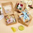 Bakery Box with PVC Display Window Cardboard Gift Packaging Boxes for ...
