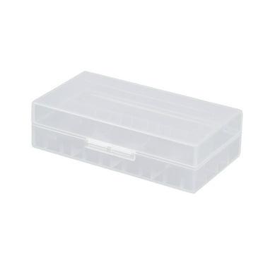 Uxcell Plastic Storage Battery Box Case for 2 x 26650 Batteries ...