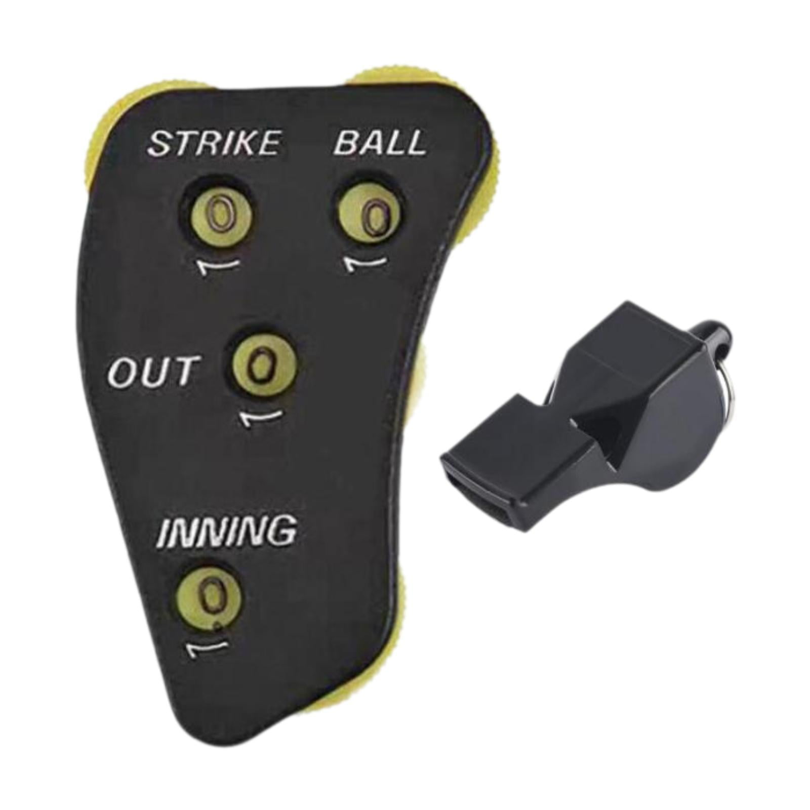 Clicker de árbitro de béisbol, contador clicker, con silbato, softbol ...