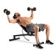 Weider Legacy Adjustable Bench with 14 Positions, 410 Lb. Weight Limit ...